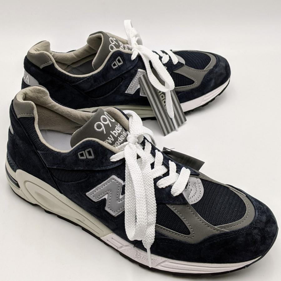 990シリーズ 26cm ワイズ:D ニューバランス M990NV2 New Balance メンズ スニーカー 靴 NAVY/ネイビー MADE IN USA : HW SHOP - 通販 ...