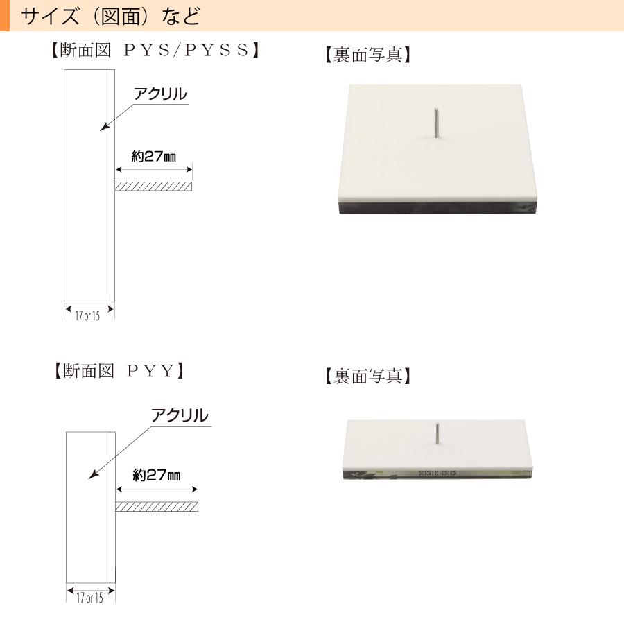 色鮮やかなアクリル表札 品質の良い丸三タカギ製 デジタルプリント 130×130ミリ プライ PYSS-13-13 : 表札.net ヤフー店 ...