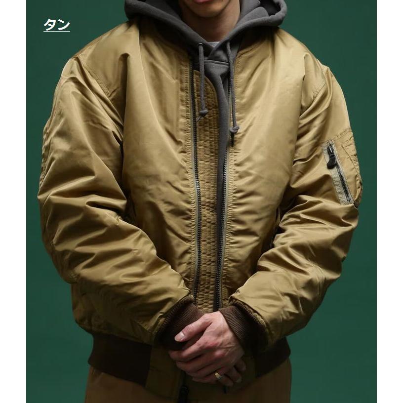 AVIREX MA-1 ジャケット アウター メンズ ブルゾン コマーシャル/MA-1 COMMERCIAL LOGO ミリタリー 正規品 アビレックス Y_U 7832952013 ★REV ...