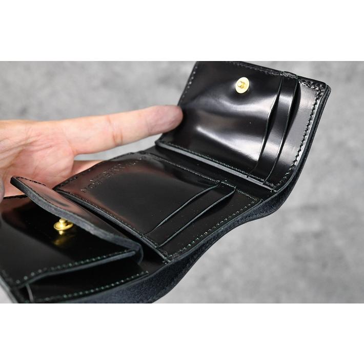 日本製 ミニ財布 短財布 ミニウォレット メンズ レディース 財布 ☆REV