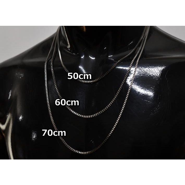 【選べる6柄×4サイズ】ネックレス チェーン メンズ レディース NEK ★REV 7987515 サージカルステンレス316L 50cm 60cm 70cm 80cm シンプル プレゼント ...