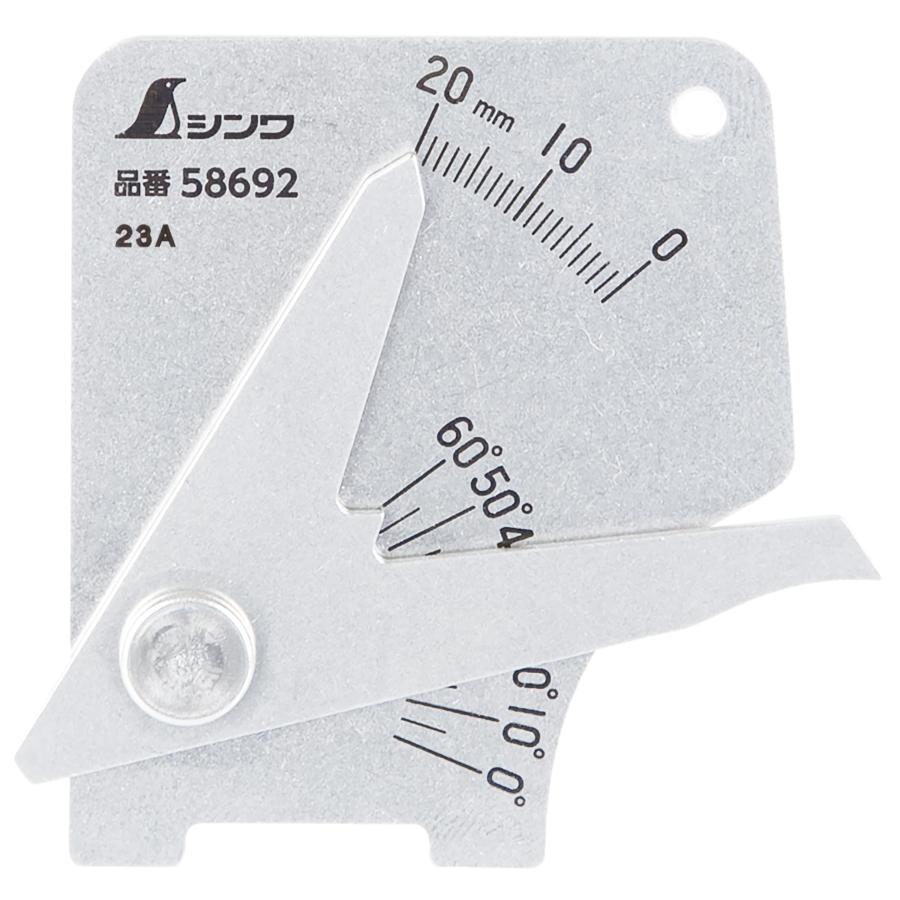 シンワ測定(Shinwa Sokutei) 溶接ゲージ B 軽量・薄型 58692 : ハイパーマーケット2号店 - 通販 - Yahoo!ショッピング