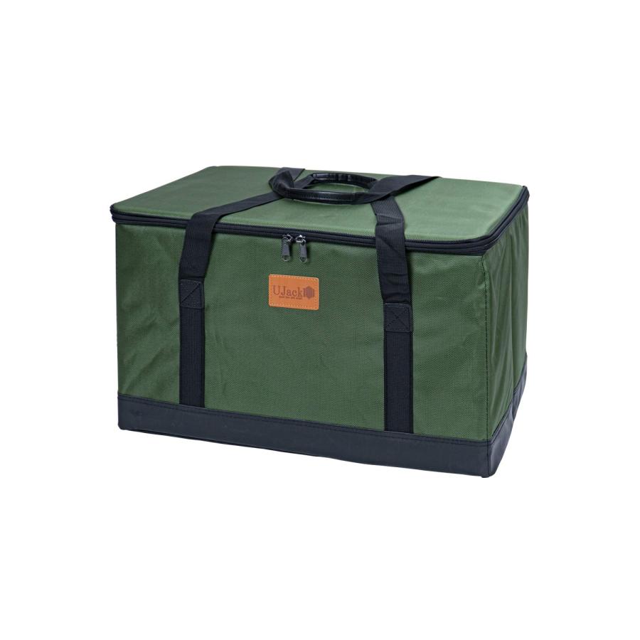 UJack(ユージャック) コンテナ ボックス 大容量 多機能 収納ボックス アウトドア キャンプ 収納ケース (アーミーグリーン, 60L) : ハイパーマーケット2号店 - 通販 ...