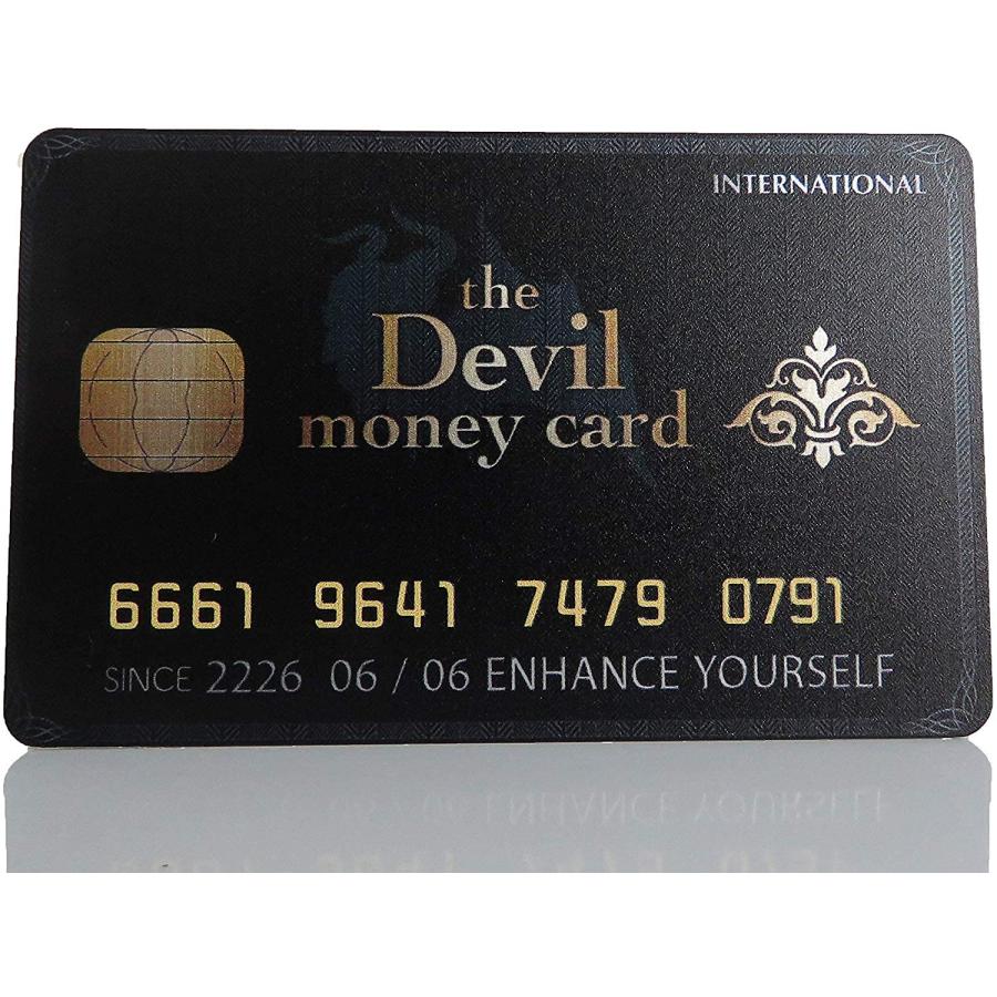 金運アップ the Devil money card 大富豪 : ハイパーマーケット2号店 - 通販 - Yahoo!ショッピング