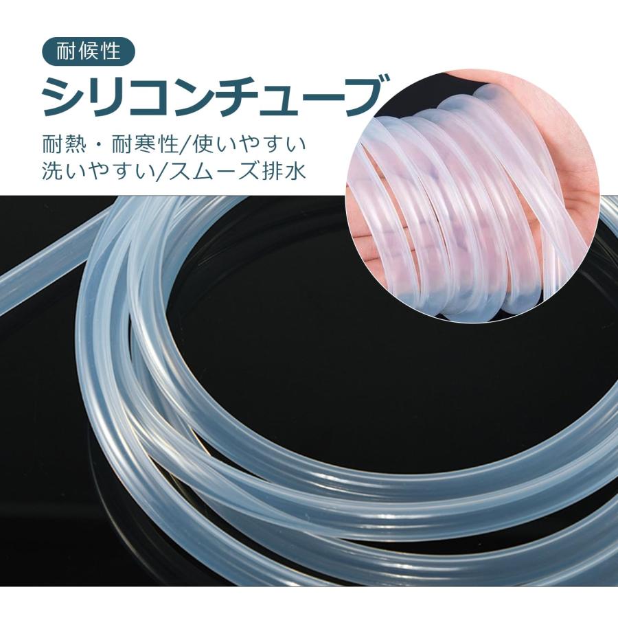 Topatrol シリコンチューブ 内径8mm ホース ゴムホース 柔らかい シリコンチュー : ハイパーマーケット2号店 - 通販 - Yahoo!ショッピング