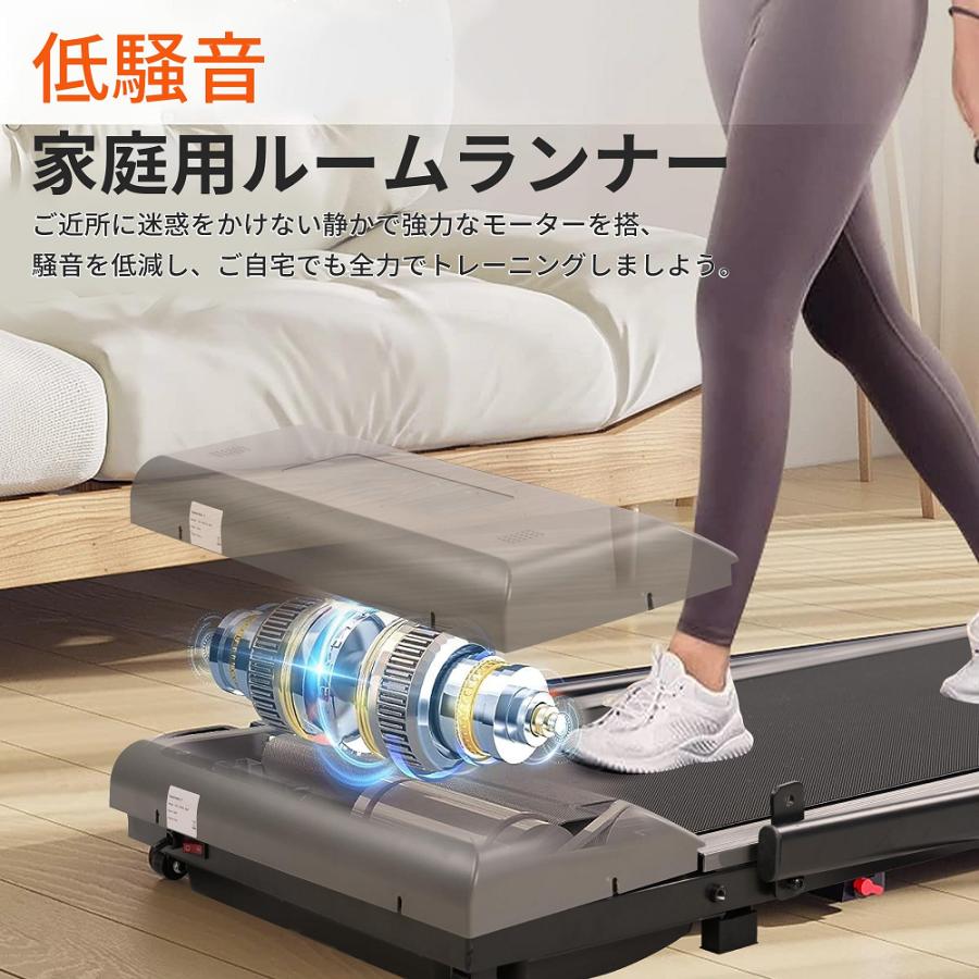 HZDMJ ランニングマシン ルームランナー ウォーキング 電動 家庭用 静音 薄型 ダイエット 美脚 MAX10km/h 酸素運動 フィットネスマシーン 2年保証 : HZDMJ - 通販 ...