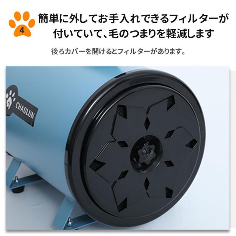 hzdmj ペット用ドライヤー 1年保証 大型犬 速乾 風量 温度調節 冷風 温風 業務パワー 使い分けノズル フィルター ペット用品 ホースドライヤー 強力 : HZDMJ - 通販 ...