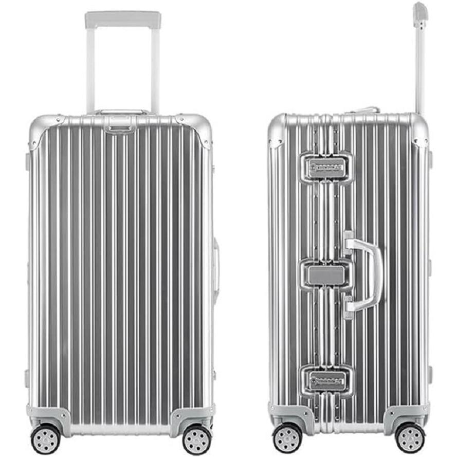 hzdmj スーツケース オールアルミ合金 Lサイズ 拡張 丈夫 キャリーケース アルミ合金ボディ 超軽量 機内持込 大容量 耐衝撃 旅行 ビジネス 出張 送料無料 : HZDMJ - 通販 ...