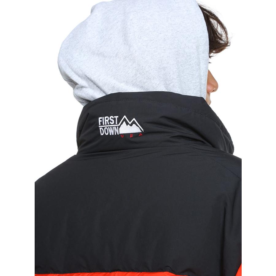 FIRST DOWN ファーストダウン ダウンジャケット USA ファーストダウンユーエスエー リバーシブル ダウン ブルゾン BUBBLE JKT F342500C : 原宿ゼンモール ...