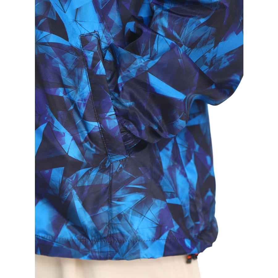 FIRST DOWN ファーストダウンベーシック ジャケット BASIC ナイロンジャケット ウィンドブレーカー 撥水 ポケッタブル 総柄プリント フルジップ 4451033 : 原宿ゼン ...