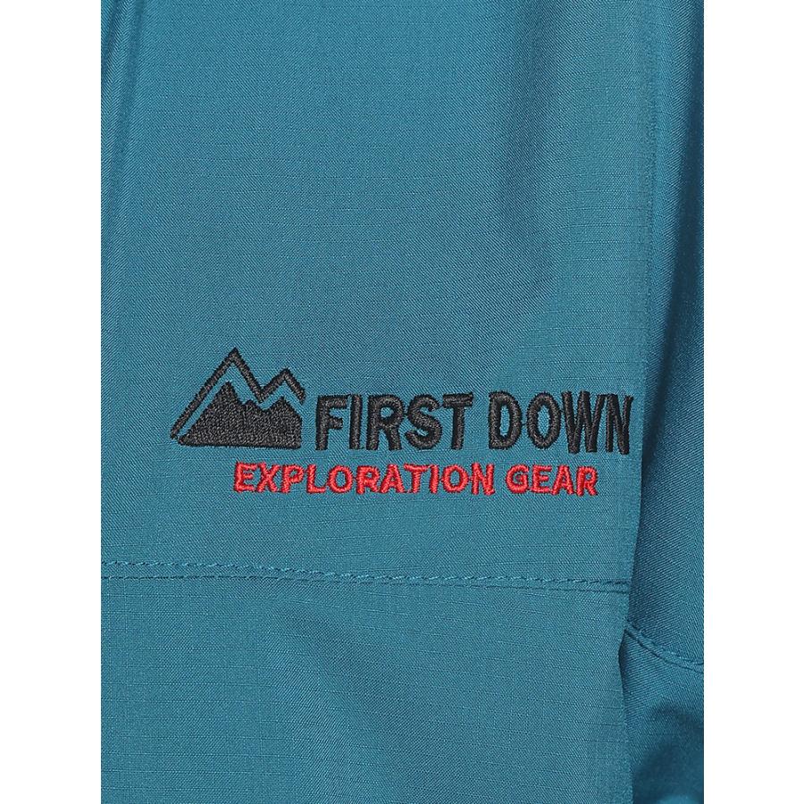 FIRST DOWN EXPLORATION GEAR ファーストダウン マウンテンパーカー ナイロンジャケット 撥水 メンズ ユニセックス パーカー 秋服 冬服 アウトドア 5452144 ...