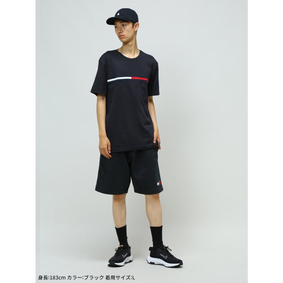 TOMMY HILFIGER トミーヒルフィガー Tシャツ ロゴ刺繍 ライン クルーネック 半袖 春 夏 7849807 : 原宿ゼンモール ...