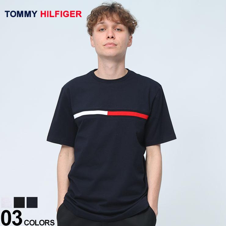 TOMMY HILFIGER トミーヒルフィガー Tシャツ ロゴ刺しゅう 半袖 ユニセックス 春服 夏服 トップス ストリート 7849807 ...