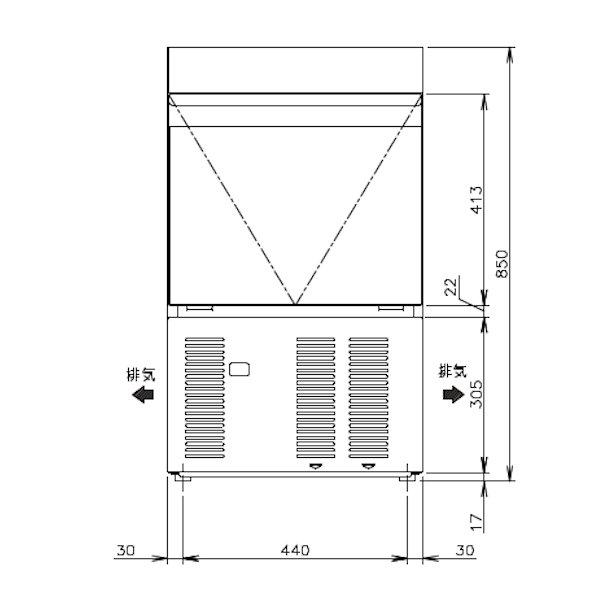 ホシザキ 製氷機 業務用 IM-35M-2-LM ビッグアイスメーカー : 業務用厨房機器販売cleaveland - 通販 - Yahoo!ショッピング