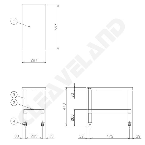 マルゼン（厨房機器） MAZ-35TB 架台 置台 ガス餃子焼器用 クリーブランド MAZ-4B用 : 業務用厨房機器販売cleaveland - 通販 - Yahoo!ショッピング