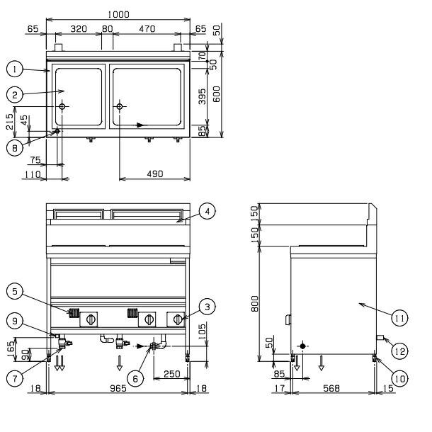 MGU-106G マルゼン うどん釜 クリーブランド : mgu-106g : 業務用厨房機器販売cleaveland - 通販 - Yahoo!ショッピング