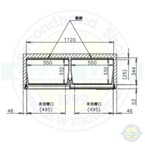 ホシザキ リーチインショーケース RSC-120ET-B （旧型番：RSC-120DT-2B） スライド扉 木目調 冷蔵ショーケース 業務用冷蔵庫 別料金 設置 入替 回収 処分 廃棄 ...