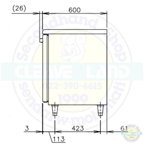 ホシザキ RT-150SNJ-ML ワイドスルー 自然冷媒テーブル形冷蔵庫 335L コールドテーブル 内装ステンレス 別料金にて 設置 廃棄 クリーブランド : 業務用厨房機器販売 ...