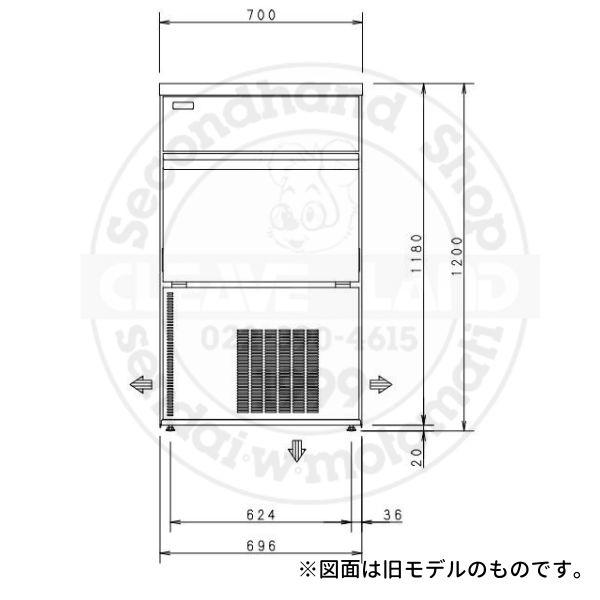 製氷機 パナソニック SIM-AS9500 （旧：SIM-S9500B） バーチカルタイプ 1Φ100V 95kgタイプ セル方式 : 業務用厨房機器販売cleaveland - 通販 ...