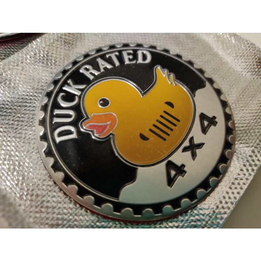【新入荷！】可愛いDUCK RATED エンブレム（アヒル）【6cm】TURBO :duckrated-a:インテリア・雑貨 SHOP越後屋 ...