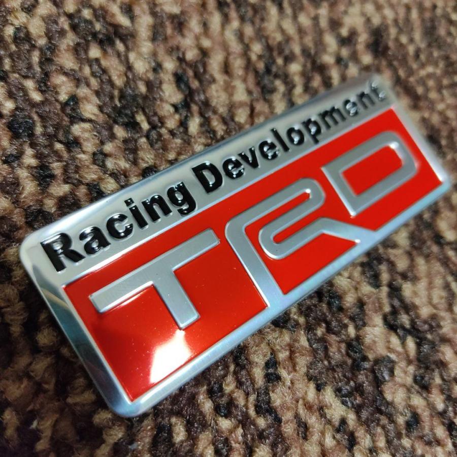 TRD SPORTS アルミ エンブレム ステッカー B : trd-b : インテリア・雑貨 SHOP越後屋 - 通販 - Yahoo!ショッピング