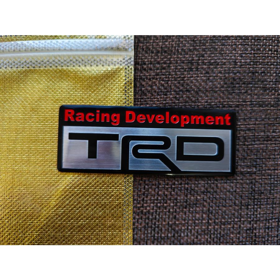 TRD SPORTS アルミ エンブレム ステッカー B : インテリア・雑貨 SHOP越後屋 - 通販 - Yahoo!ショッピング