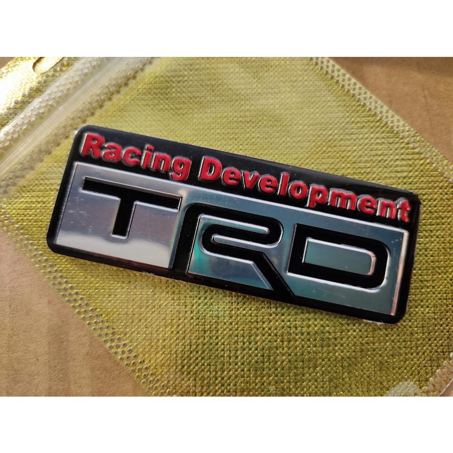 TRD SPORTS アルミ エンブレム ステッカー B : trd-b : インテリア・雑貨 SHOP越後屋 - 通販 - Yahoo!ショッピング