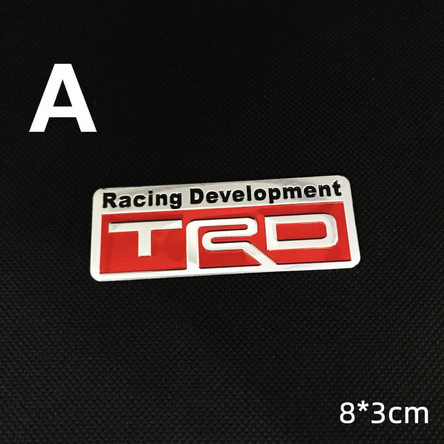 TRD SPORTS アルミ エンブレム ステッカー B : インテリア・雑貨 SHOP越後屋 - 通販 - Yahoo!ショッピング