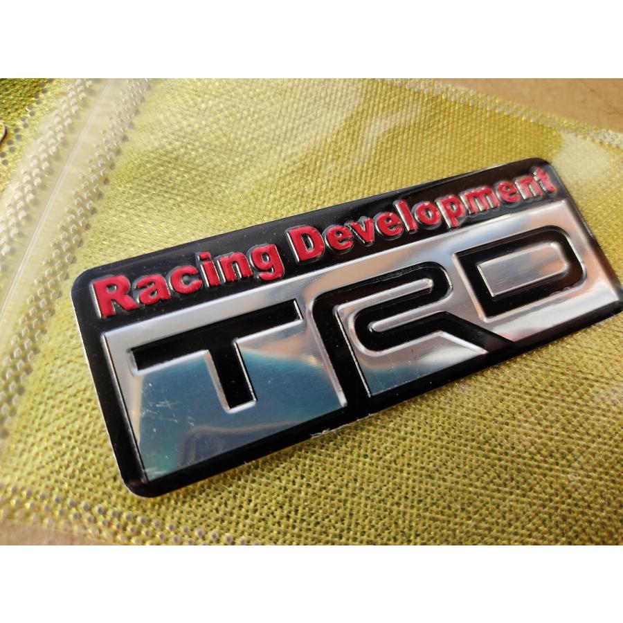 TRD SPORTS アルミ エンブレム ステッカー B : trd-b : インテリア・雑貨 SHOP越後屋 - 通販 - Yahoo!ショッピング