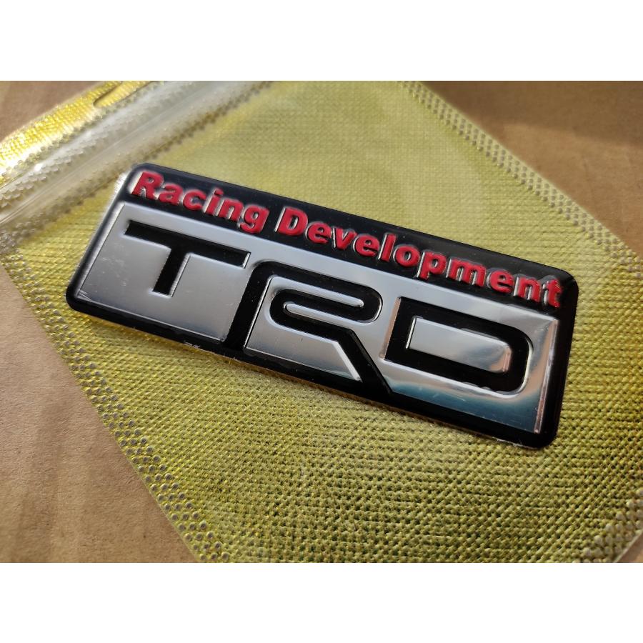 TRD SPORTS アルミ エンブレム ステッカー B : trd-b : インテリア・雑貨 SHOP越後屋 - 通販 - Yahoo!ショッピング