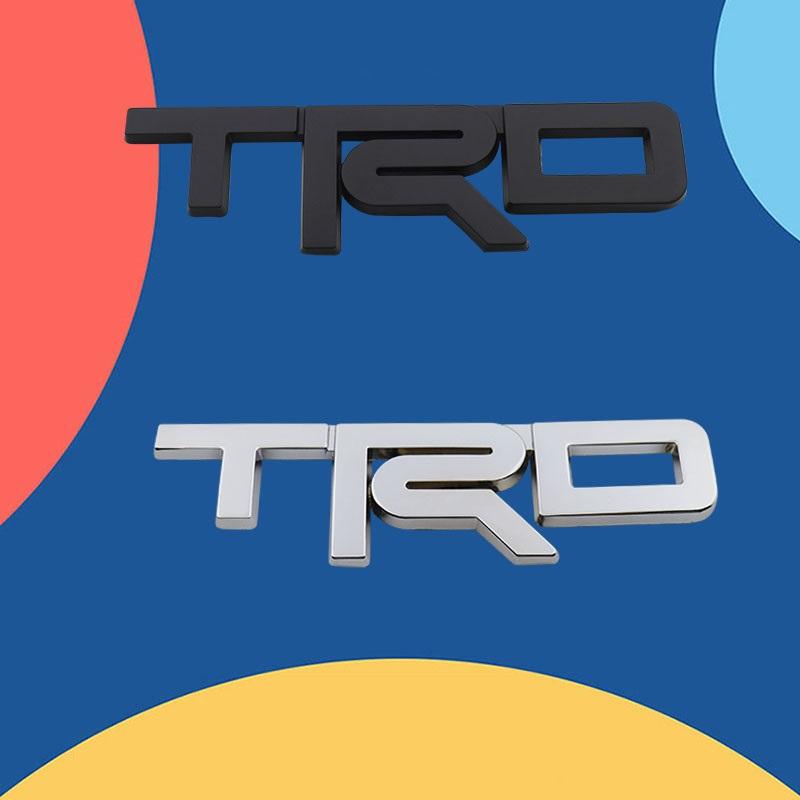 TRD 【ブラック・レッド・メッキ】トヨタ TRDエンブレム【35×123mm】高品質（大サイズ）TRD SPORTS エンブレム H : インテリア・雑貨 SHOP越後屋 - 通販 ...