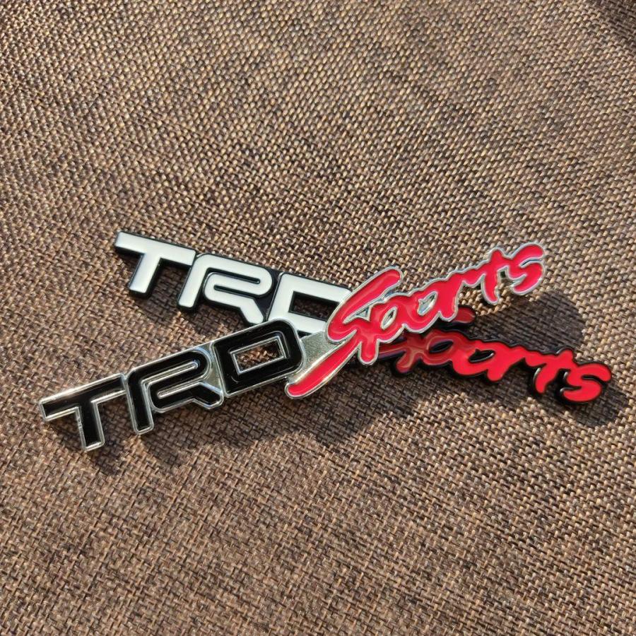 高品質【135mm】トヨタ TRD SPORTS エンブレム（大）K【白＆黒】 :trd-k:インテリア・雑貨 SHOP越後屋 - 通販 - Yahoo!ショッピング