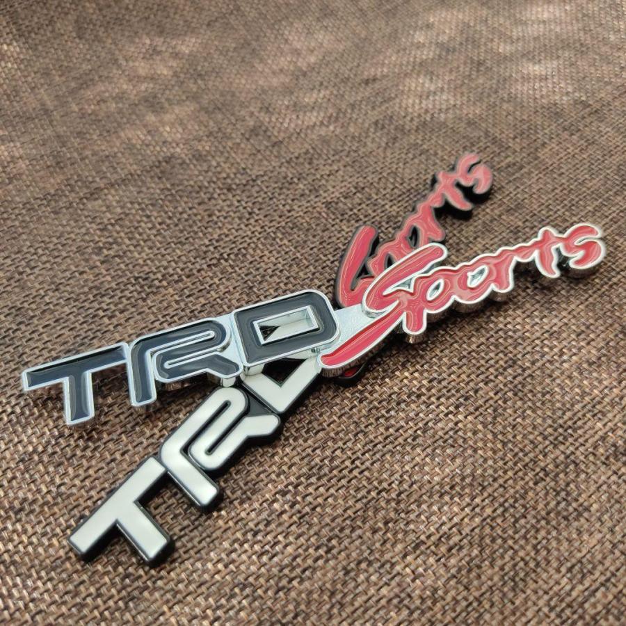 高品質【135mm】トヨタ TRD SPORTS エンブレム（大）K【白＆黒】 :trd-k:インテリア・雑貨 SHOP越後屋 - 通販 - Yahoo!ショッピング