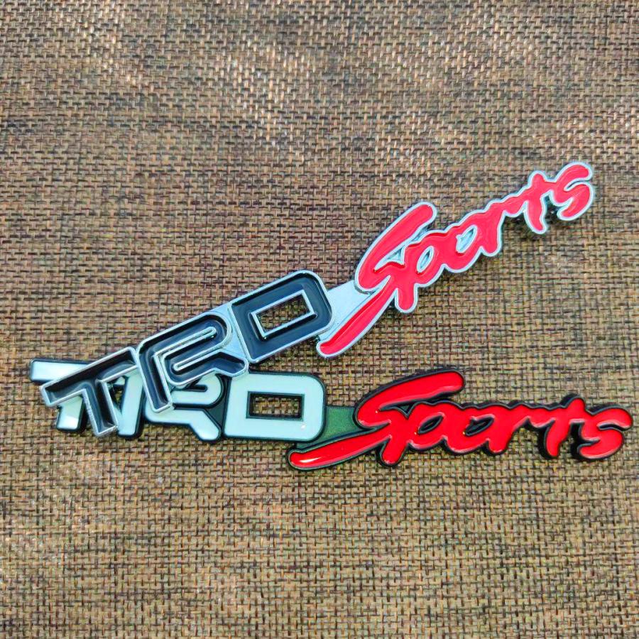 高品質【135mm】トヨタ TRD SPORTS エンブレム（大）K【白＆黒】 :trd-k:インテリア・雑貨 SHOP越後屋 - 通販 - Yahoo!ショッピング
