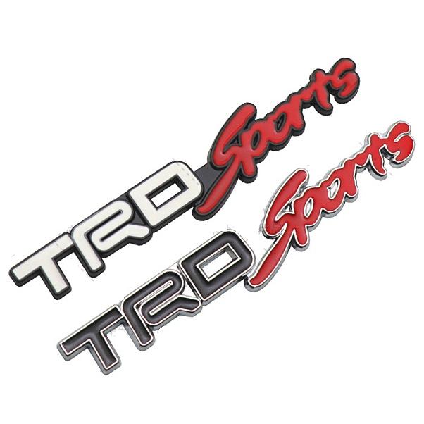 高品質【135mm】トヨタ TRD SPORTS エンブレム（大）K【白＆黒】 :trd-k:インテリア・雑貨 SHOP越後屋 - 通販 - Yahoo!ショッピング