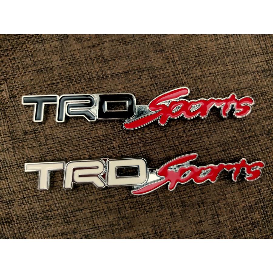 高品質【135mm】トヨタ TRD SPORTS エンブレム（大）K【白＆黒】 : インテリア・雑貨 SHOP越後屋 - 通販 - Yahoo!ショッピング