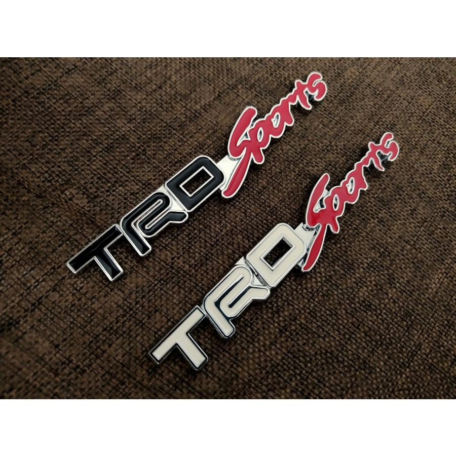 高品質【135mm】トヨタ TRD SPORTS エンブレム（大）K【白＆黒】 : インテリア・雑貨 SHOP越後屋 - 通販 - Yahoo!ショッピング