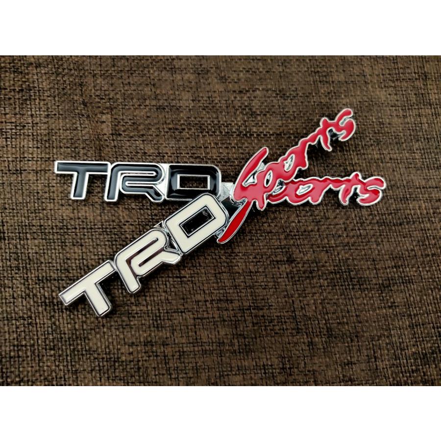 高品質【135mm】トヨタ TRD SPORTS エンブレム（大）K【白＆黒】 : インテリア・雑貨 SHOP越後屋 - 通販 - Yahoo!ショッピング