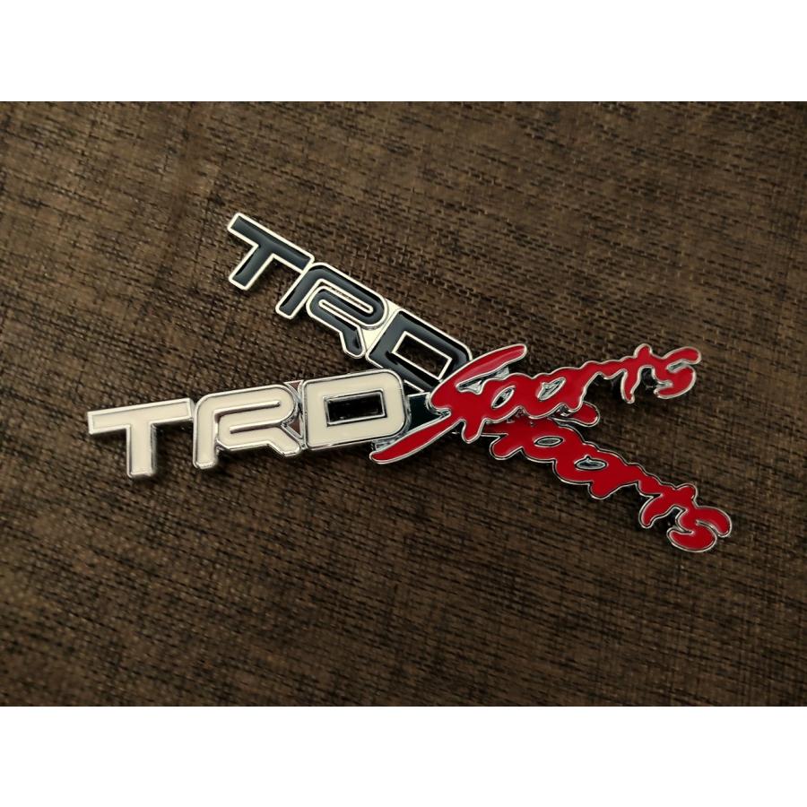 高品質【135mm】トヨタ TRD SPORTS エンブレム（大）K【白＆黒】 : インテリア・雑貨 SHOP越後屋 - 通販 - Yahoo!ショッピング