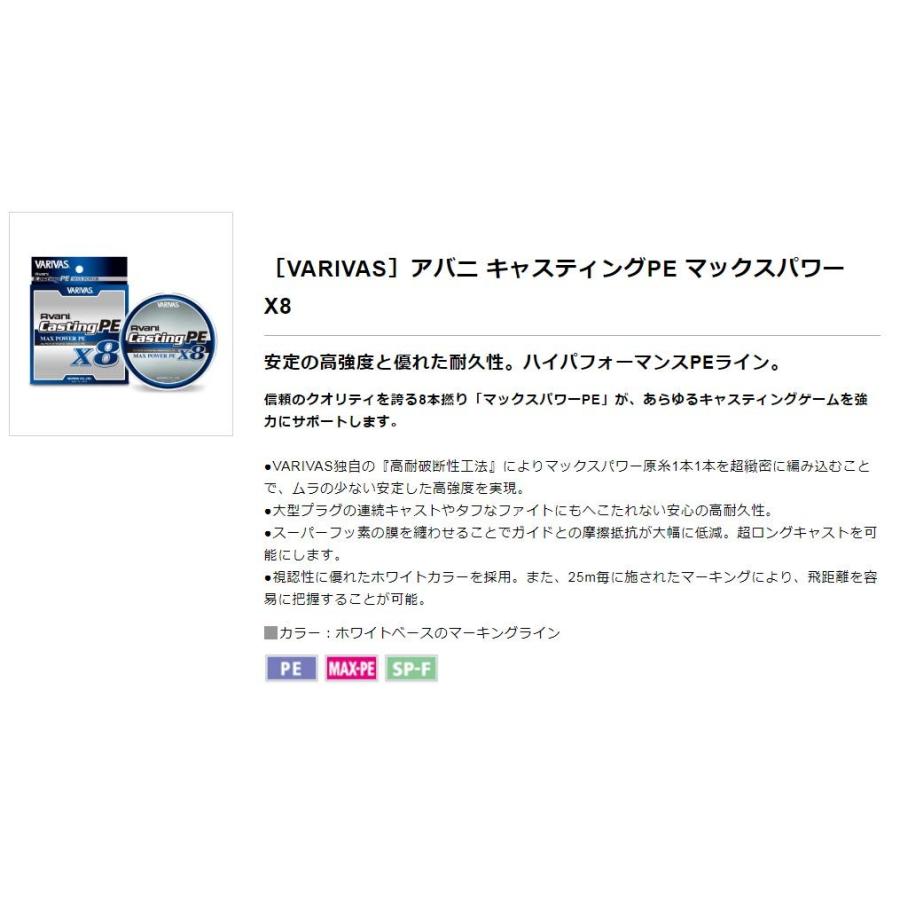 VARIVAS(バリバス) ライン キャスティングMAXパワーX8 300m 5号 :s-4513498108609-20191122:i-labo - 通販 - Yahoo!ショッピング