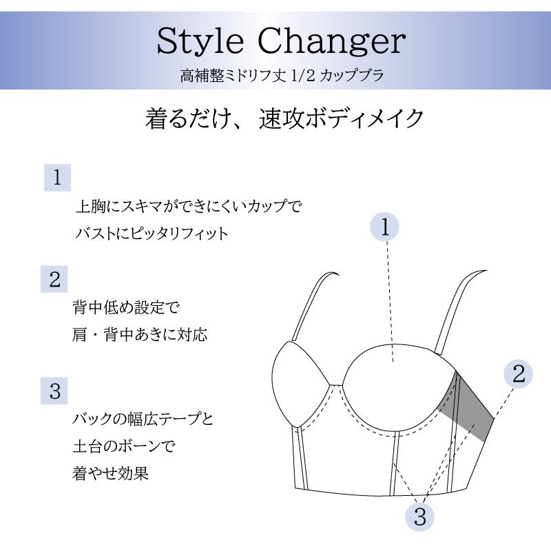 WACOAL（ワコール） スタイルチェンジャー 高補整ミドリフ丈 みぞおち