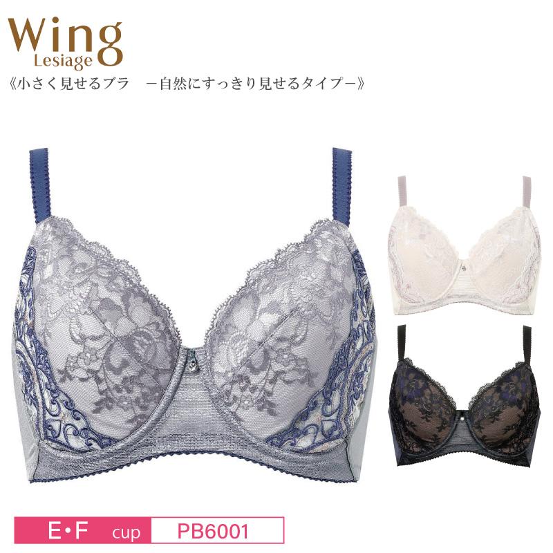 Wing ワコール ウイング フルカップブラジャー PB6001 Wacoal レシアージュ Lesiage 6000シリーズ D・E・Fカップ xmas : インナーショップ メイクリーン ...