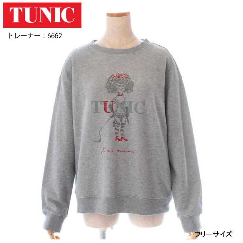 チュニック TUNIC トレーナー 6662 鴨居キャラクター アフロ 鴨居羊子 かもいようこ フリーサイズ : インナーショップ メイクリーン - 通販 - Yahoo!ショッピング
