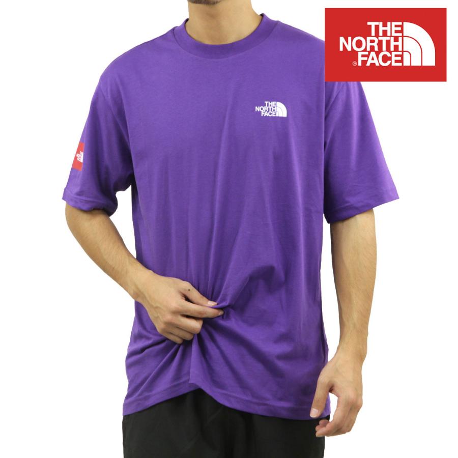THE NORTH FACE ノースフェイス メンズ 半袖Tシャツ 正規品 クルーネック ロゴ 海外限定 AXYS SHORT SLEEVE ...