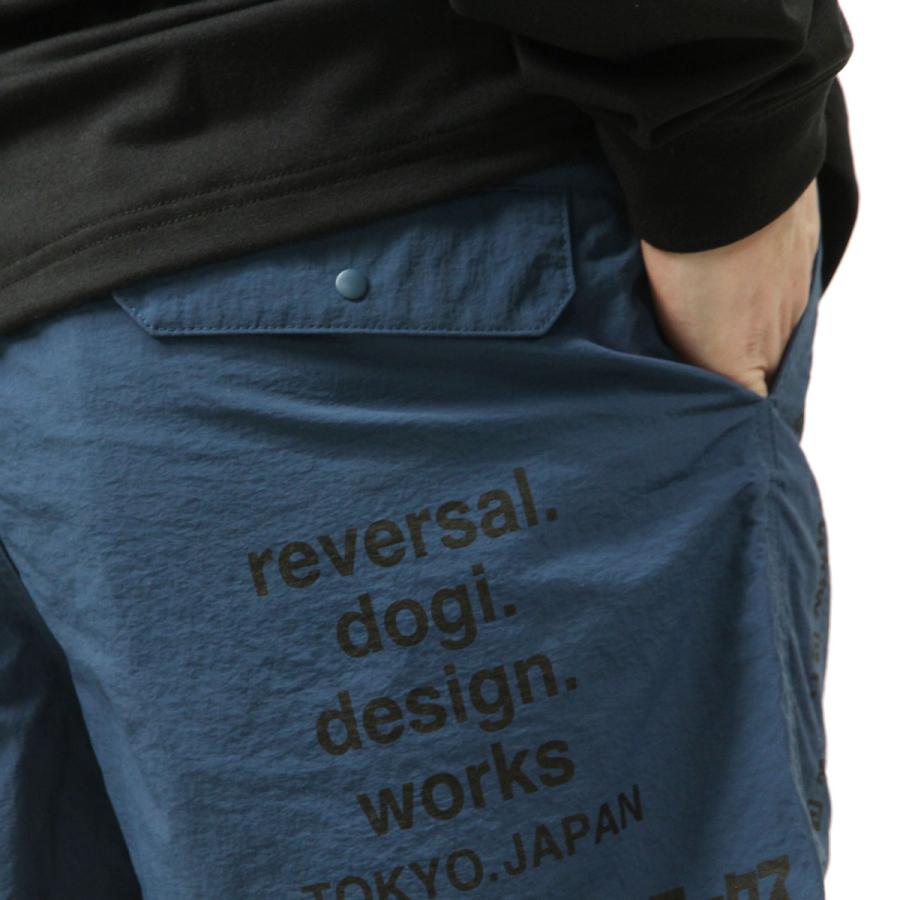 reversal リバーサル メンズ ショートパンツ 正規販売店 REVERSAL ナイロン ハーフパンツ MULTI LOGO NYLON ...