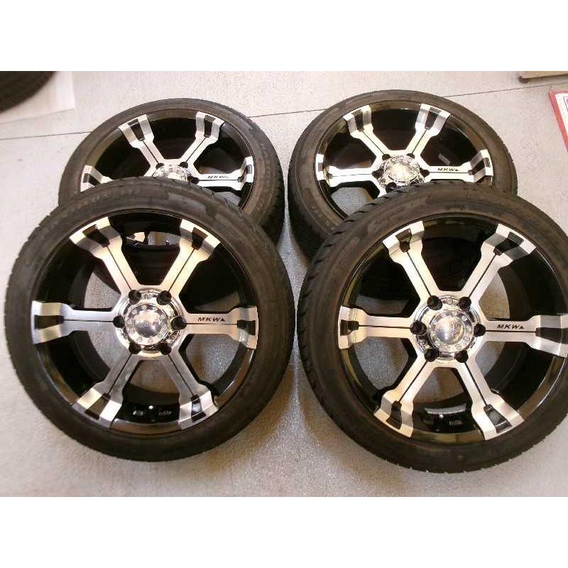 02-199338 MKW MK-36/MA18インチ4本セット グランドハイエース グランビア E51エルグランド 岩槻 : アイパーツ ヤフー店 - 通販 - Yahoo!ショッピング