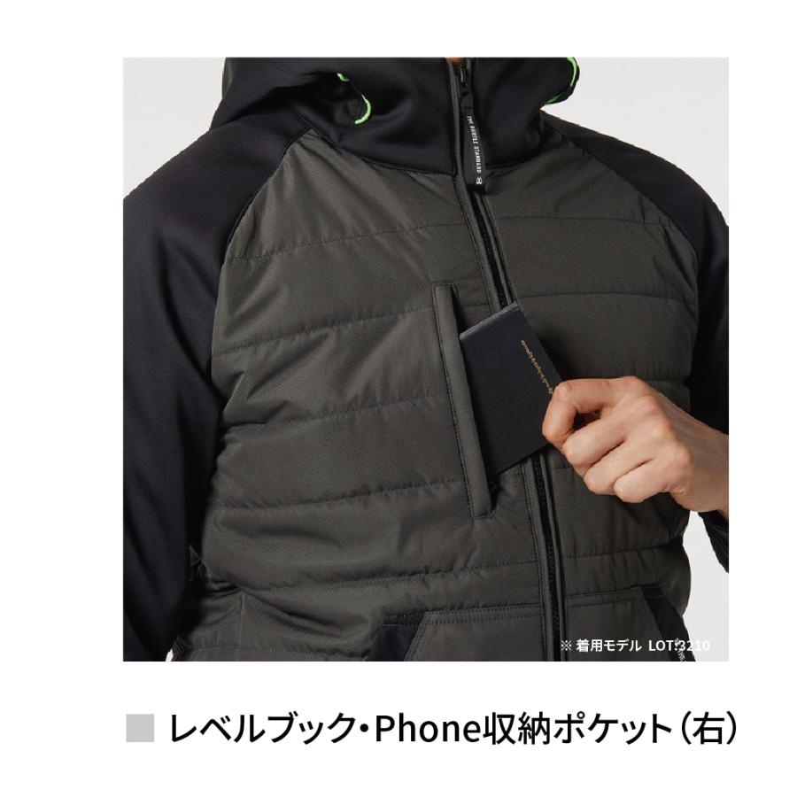 【数量限定モデル】バートル L3210 防風フーディー ジャケット 【 防寒着 防寒 撥水 防風 保温 透湿 秋冬 作業着 作業服 ユニセックス BURTLE 】 :L3210:アイプラス ...