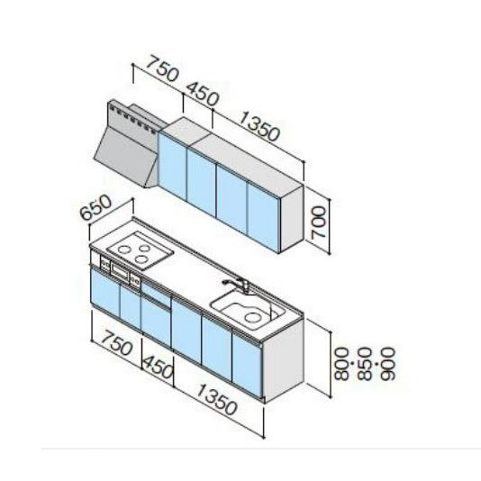 システムキッチン 2550 クリナップ ラクエラ I 型 間口255cm TUシンク 開き扉プラン (シンシアシリーズ) W2550 : i-port Yahoo!店 - 通販 - Yahoo ...