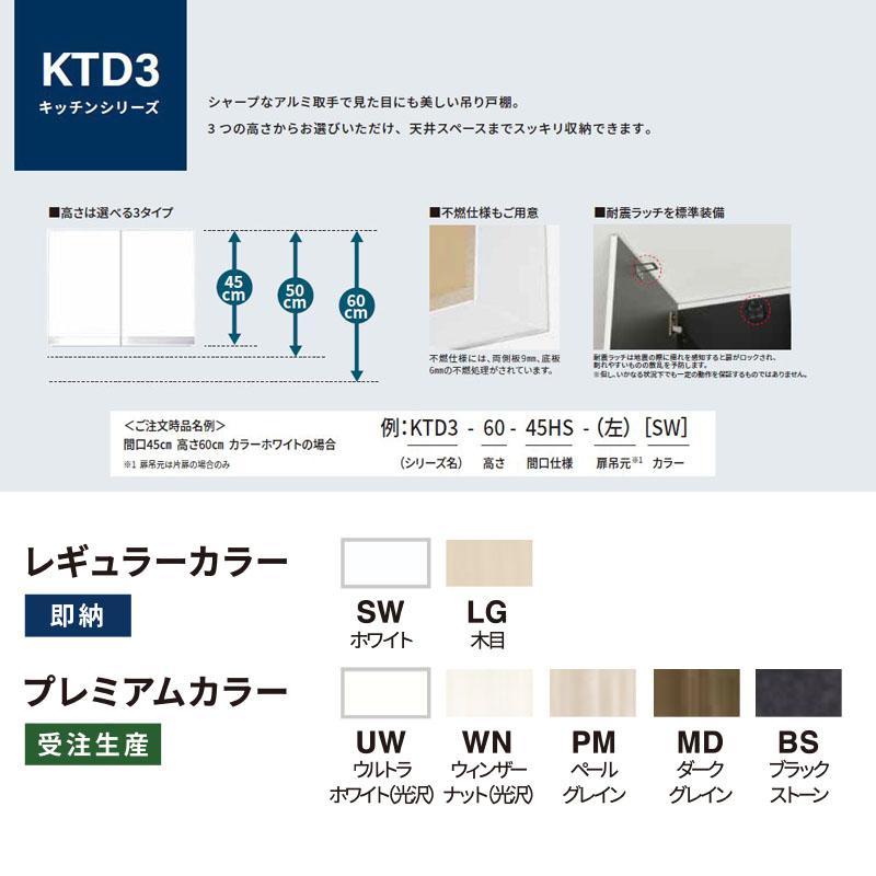 ワンド(マイセット) 吊り戸棚 KTD3-60-70HS 間口70cm 高さ60cm KTD3 キッチンシリーズ W700 吊戸棚 : i-port Yahoo!店 - 通販 - Yahoo ...