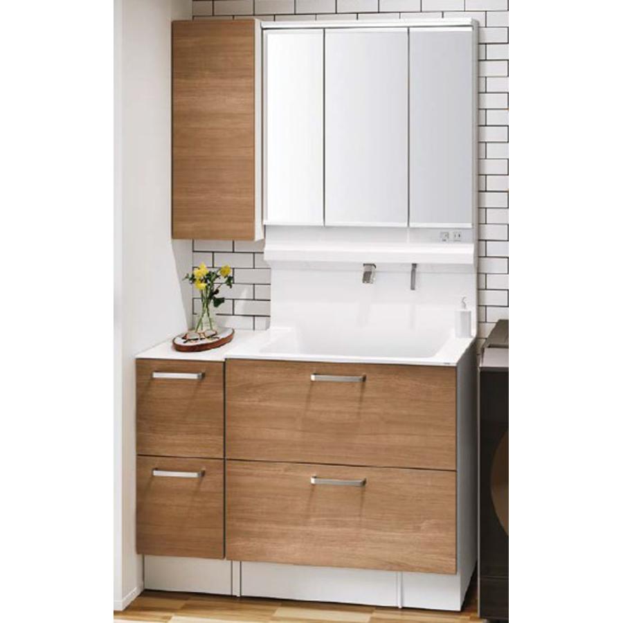 オクターブ（TOTO） 洗面台 洗面化粧台 1050 TOTO オクターブLite 間口1050mm プラン LDSFS075BQJDN1P＋LMFS075A3SLC1G セット : i ...